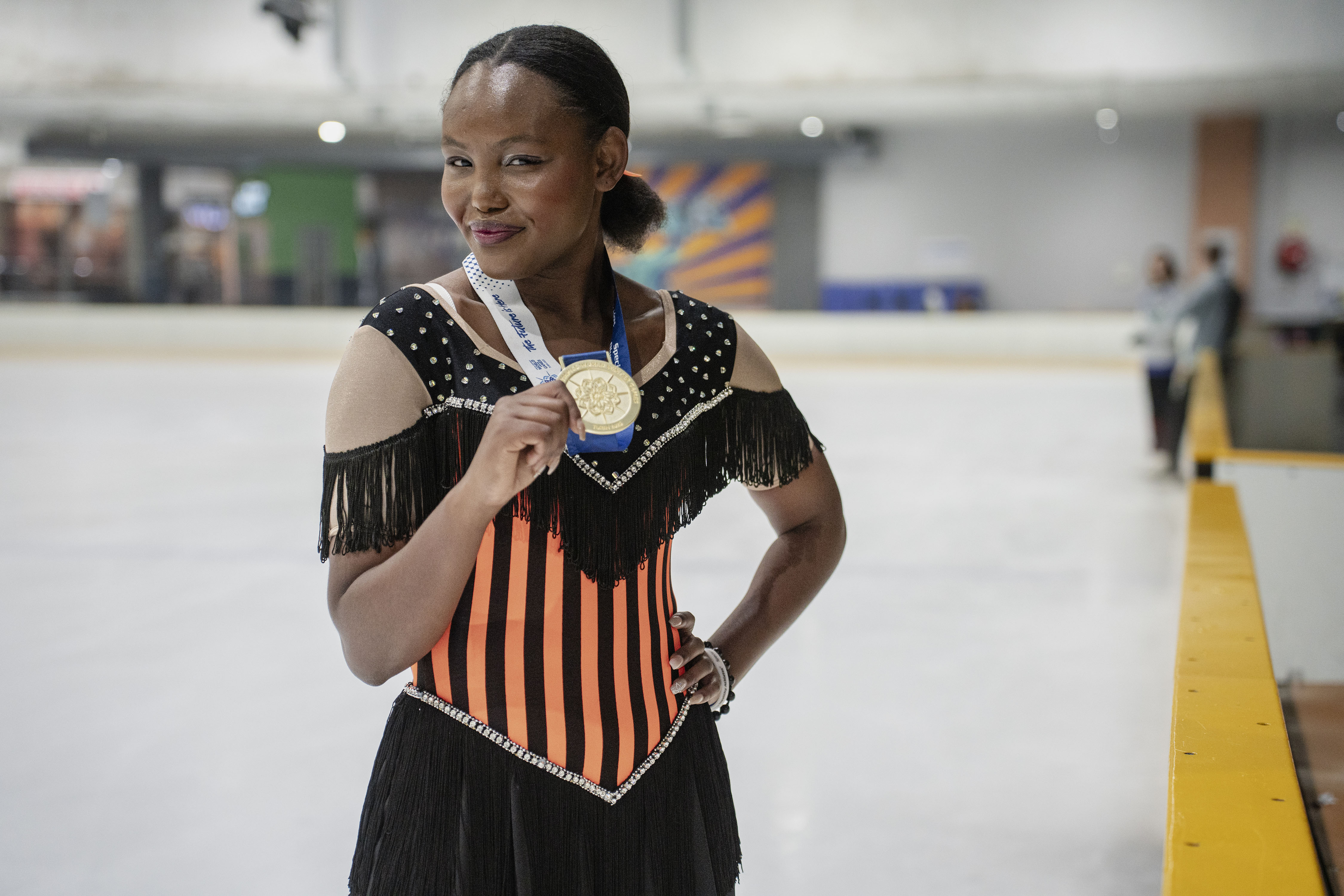 Joburg Ice Skater Brings Gold Medal Back From Special Olympics